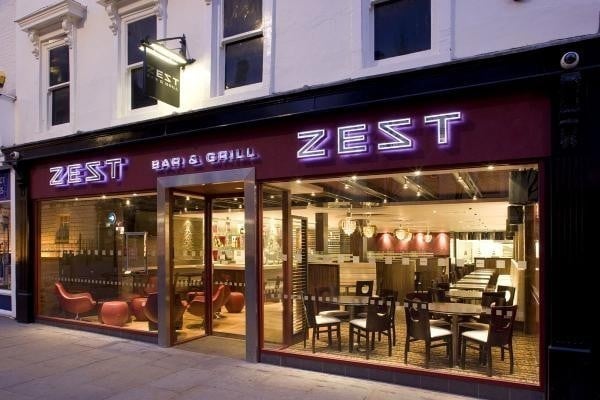 Zest Bar & Grill, Doncaster