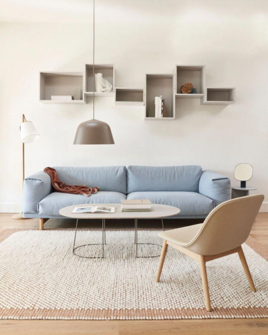 Large Airy Coffee Table by Muuto