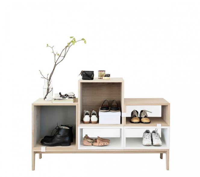Stacked Storage System by Muuto