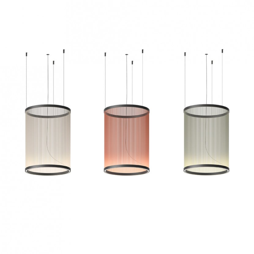 Vibia Array LED Cylindrical Pendant Light
