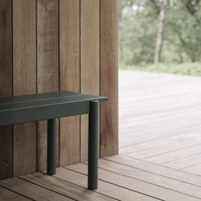 Linear Steel Bench by Muuto