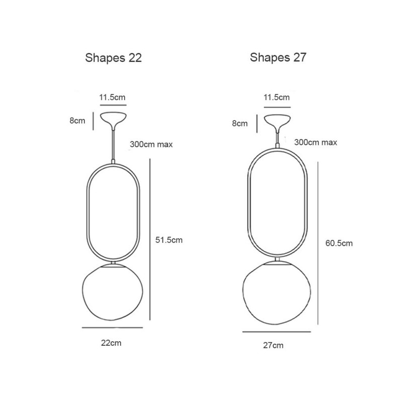 Design For The People Shapes Pendant